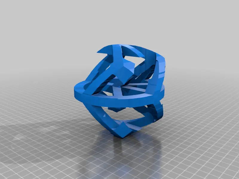 3D Printer Files | 3MF File | peace sign flip figurine - look in 3dview ...