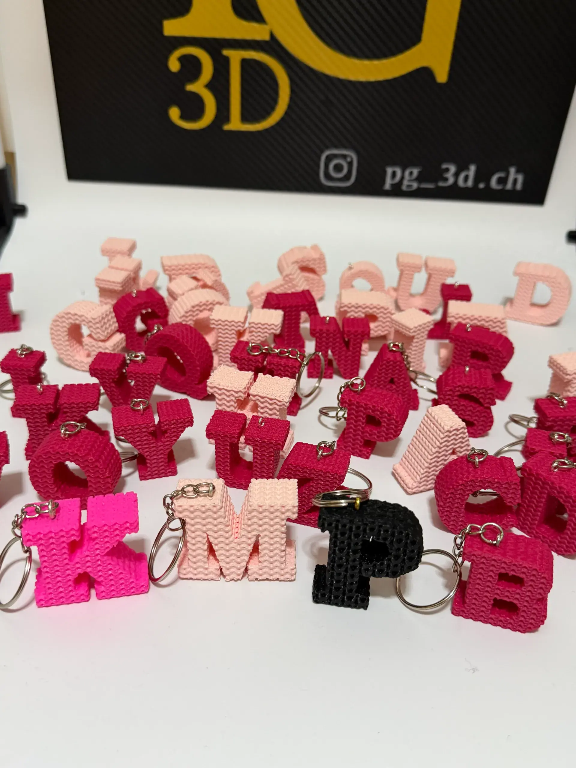3D Printer Files | 3MF File | Letters Knitted alphabet | Creality Cloud