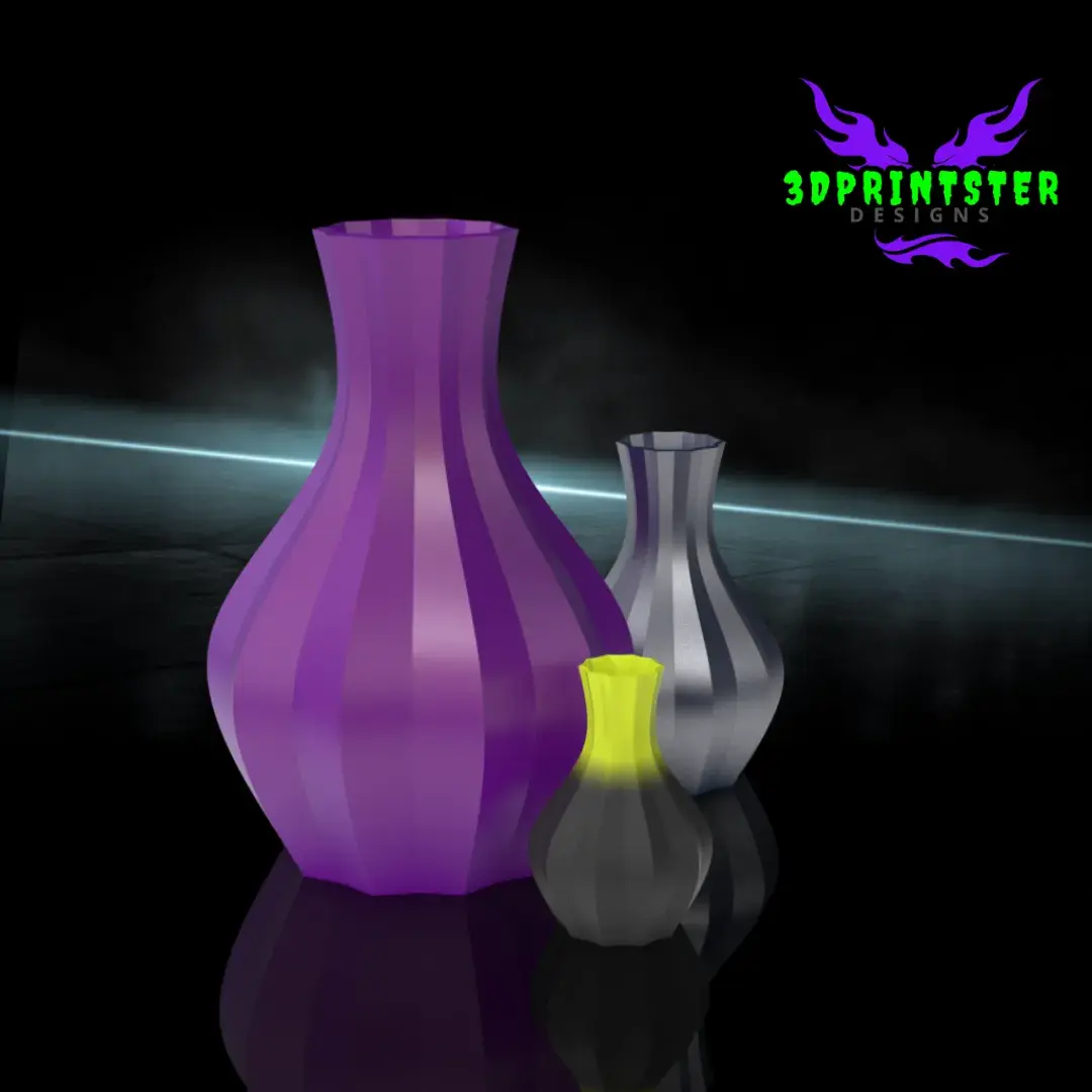 Other STL Download - Simply Stylish Vaseby 3Dprintster