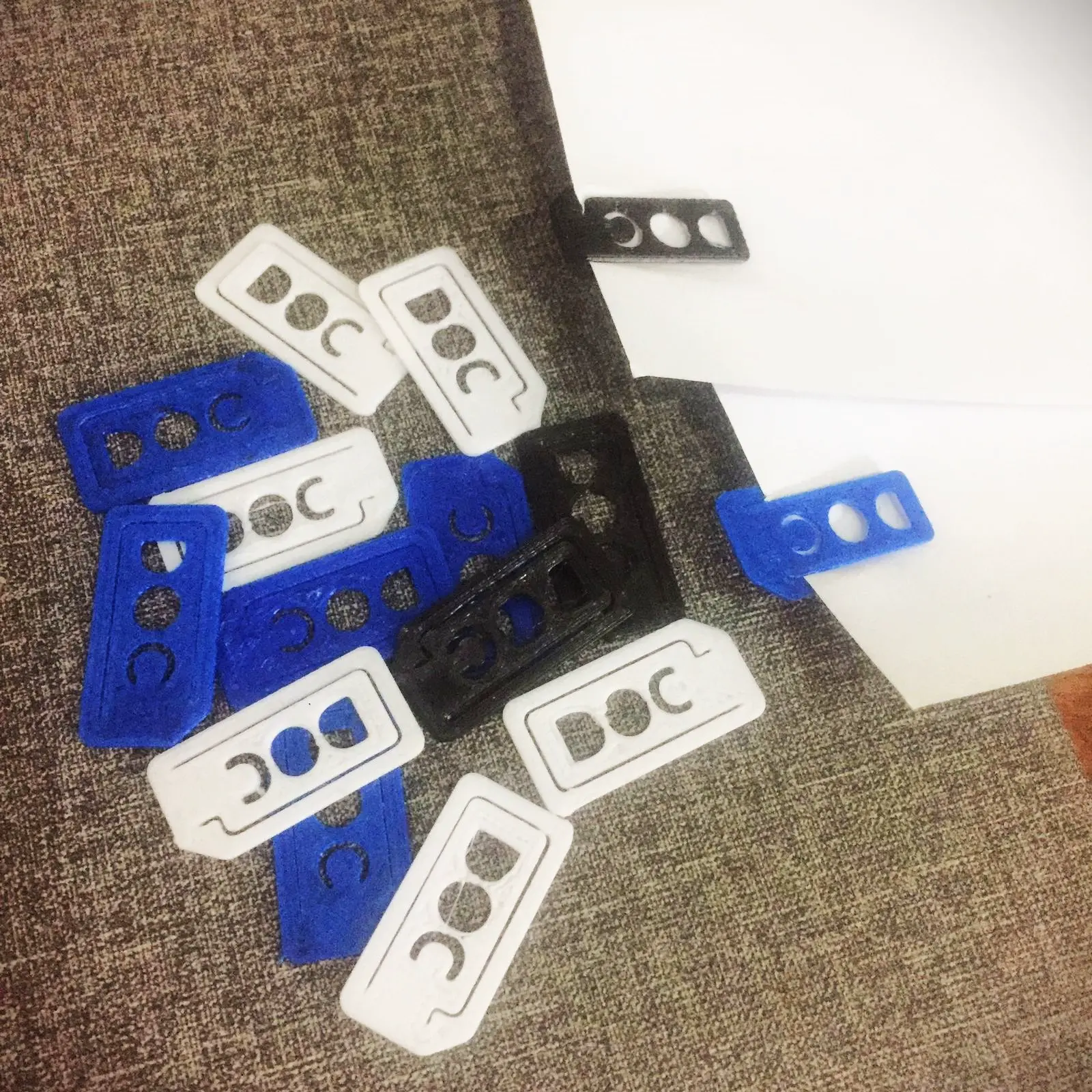 Free Stationery & Learning Tools STL Download - PAPER CLIPS 3D ...