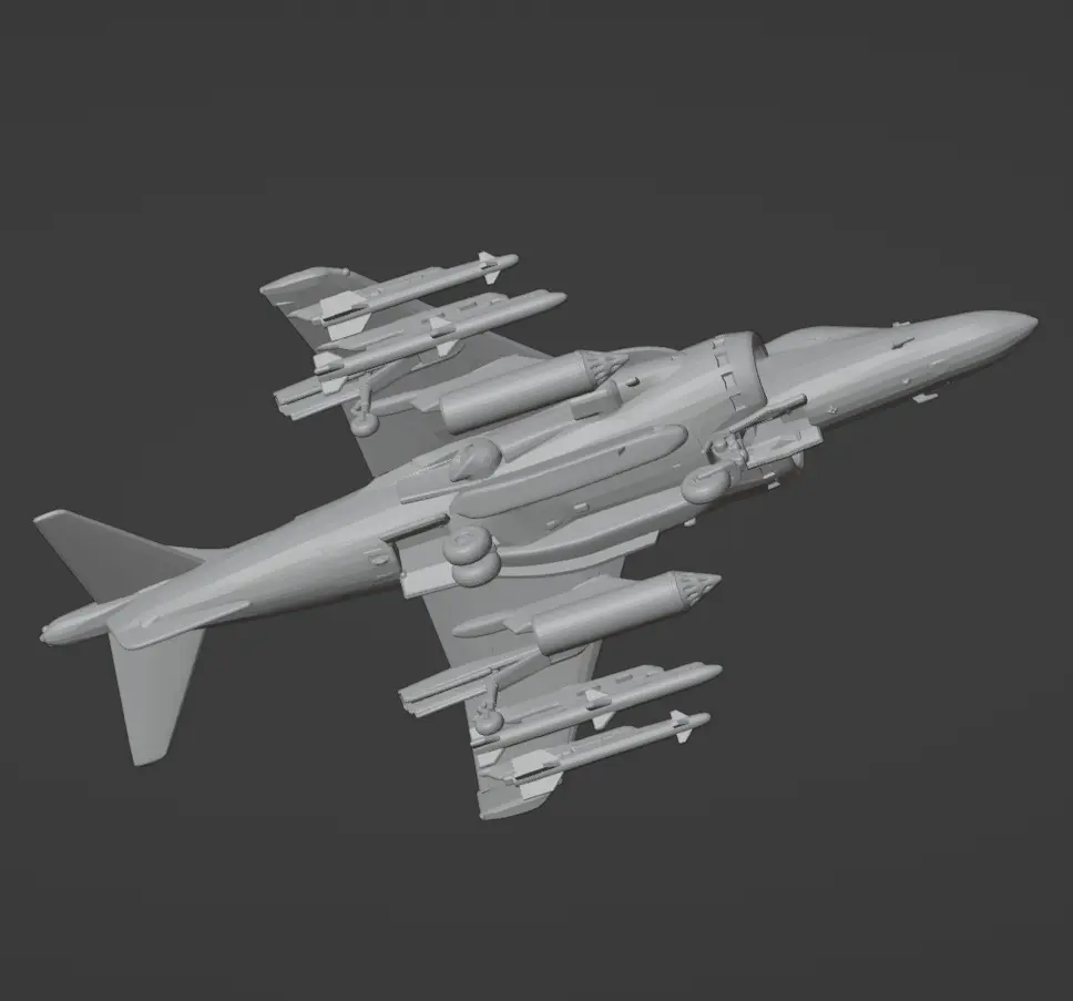 Avion de chasse AV-8B Harrier | 3D models download | Creality Cloud