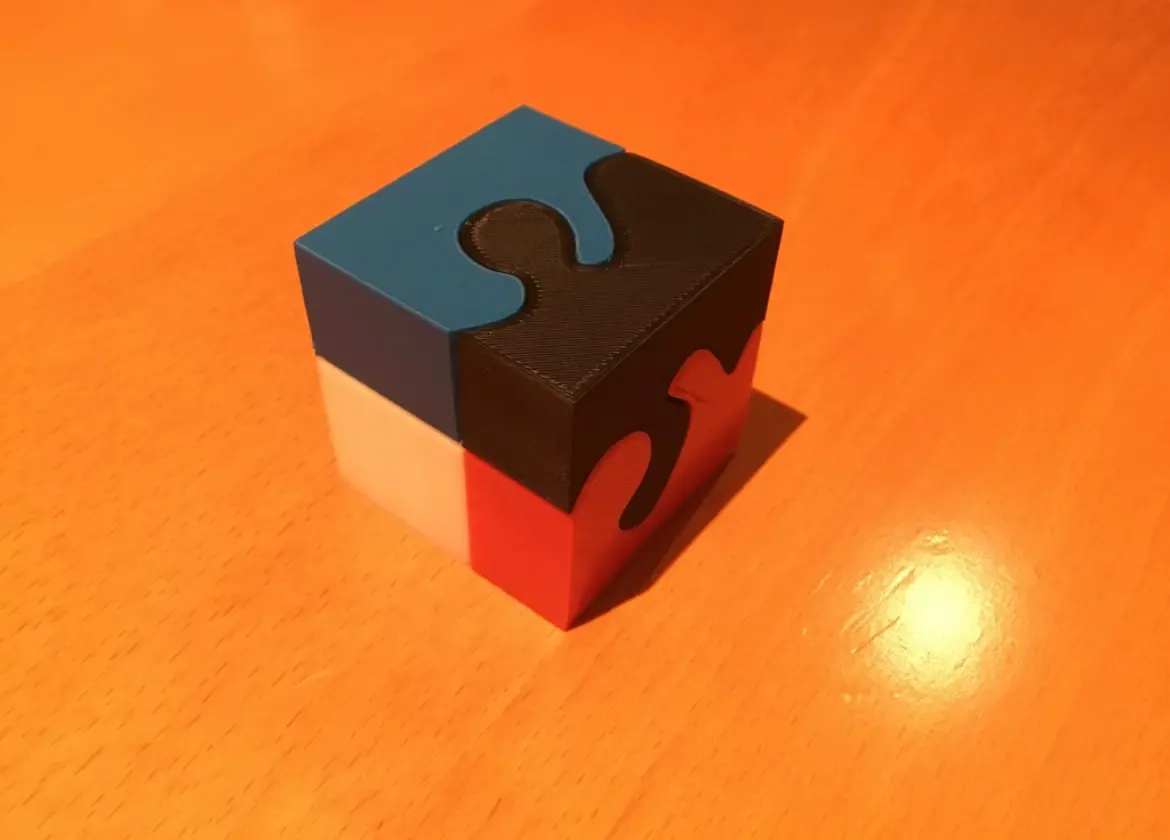 3D Printer Files | 3MF File | Puzzle pice cube | Creality Cloud