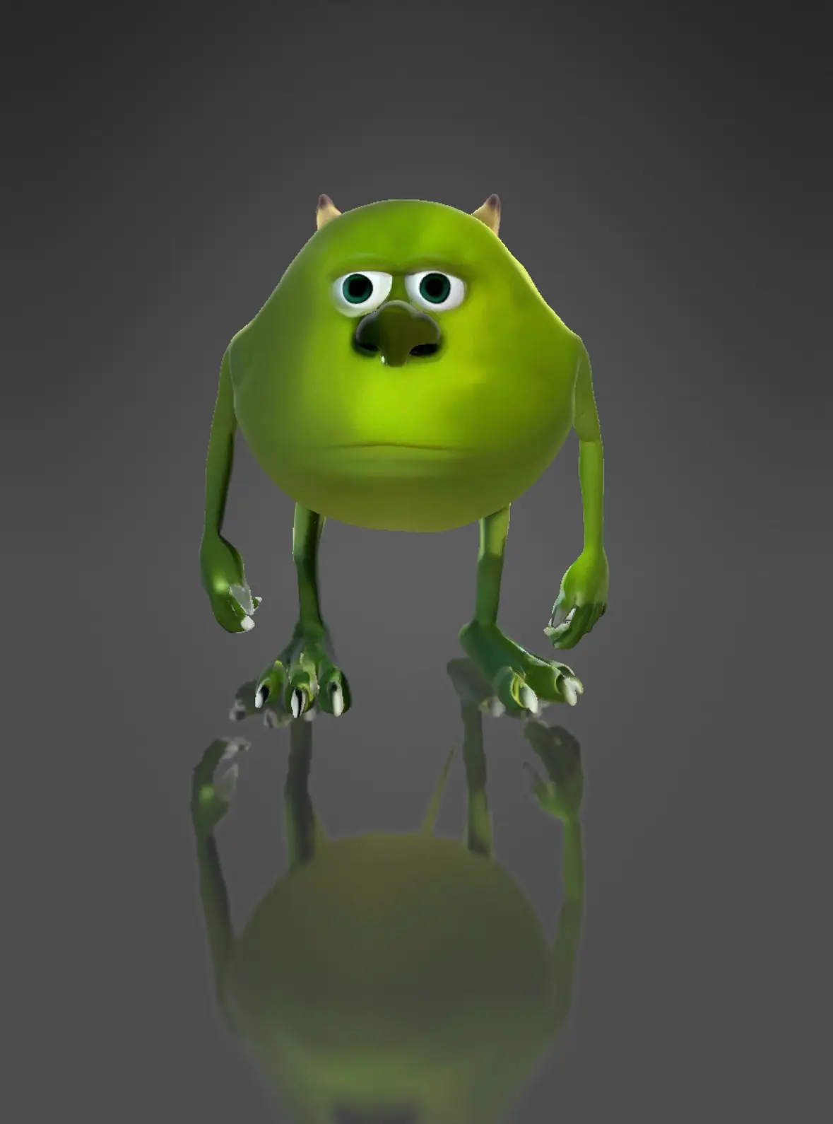 Other STL Download - Mike Wazowski meme 3d modelby Axsel O (Աքսէլ)