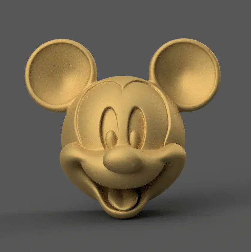 Home Decorations & Ornaments STL Download - Cute Cartoon Mouse Wall Art ...