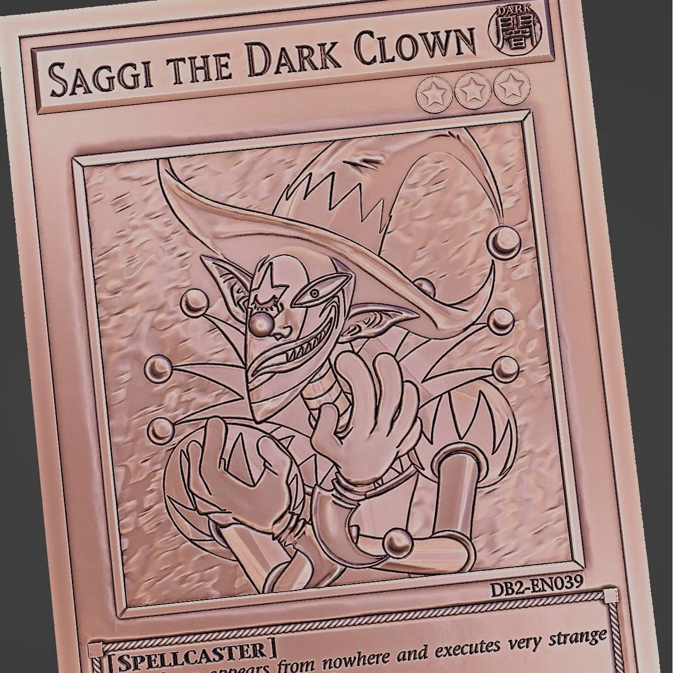 3D Printer Files | 3MF File | Saggi the Dark Clown - yu-gi-oh ...