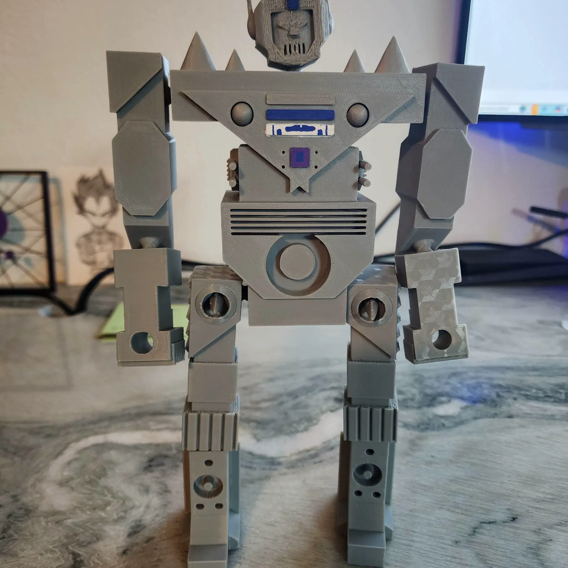 3D Printer Files | 3MF File | Snap together robot thing | Creality Cloud