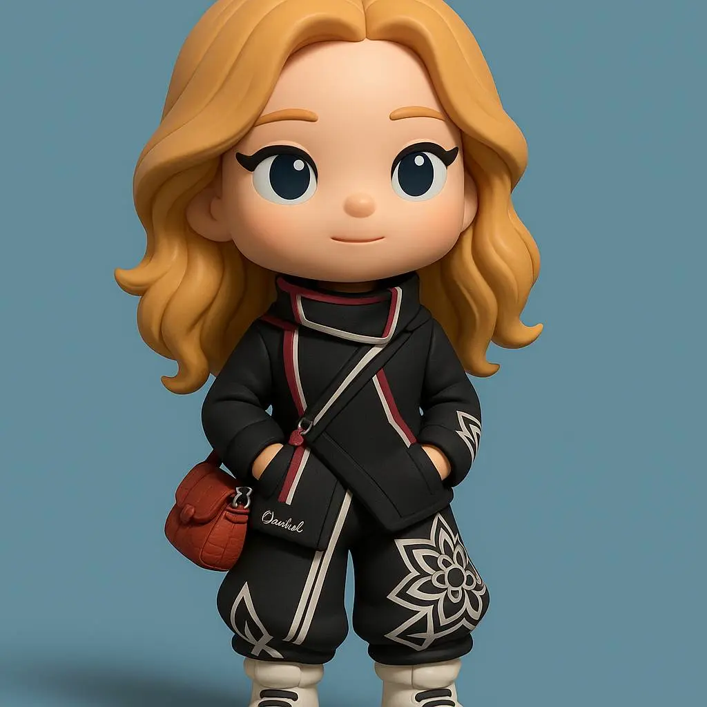 3D Printer Files | 3MF File | Chic Cartoon Voyager Funko Style Figurine ...