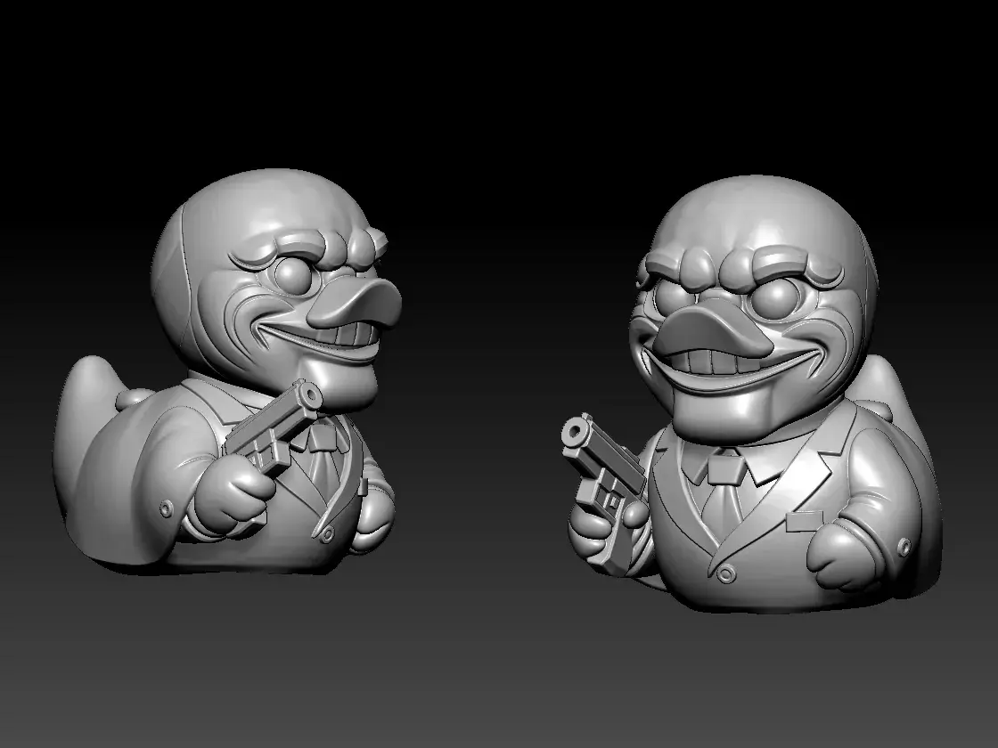 Other STL Download - Rubber Duck - Dallas mask - Payday - 3d printby ...