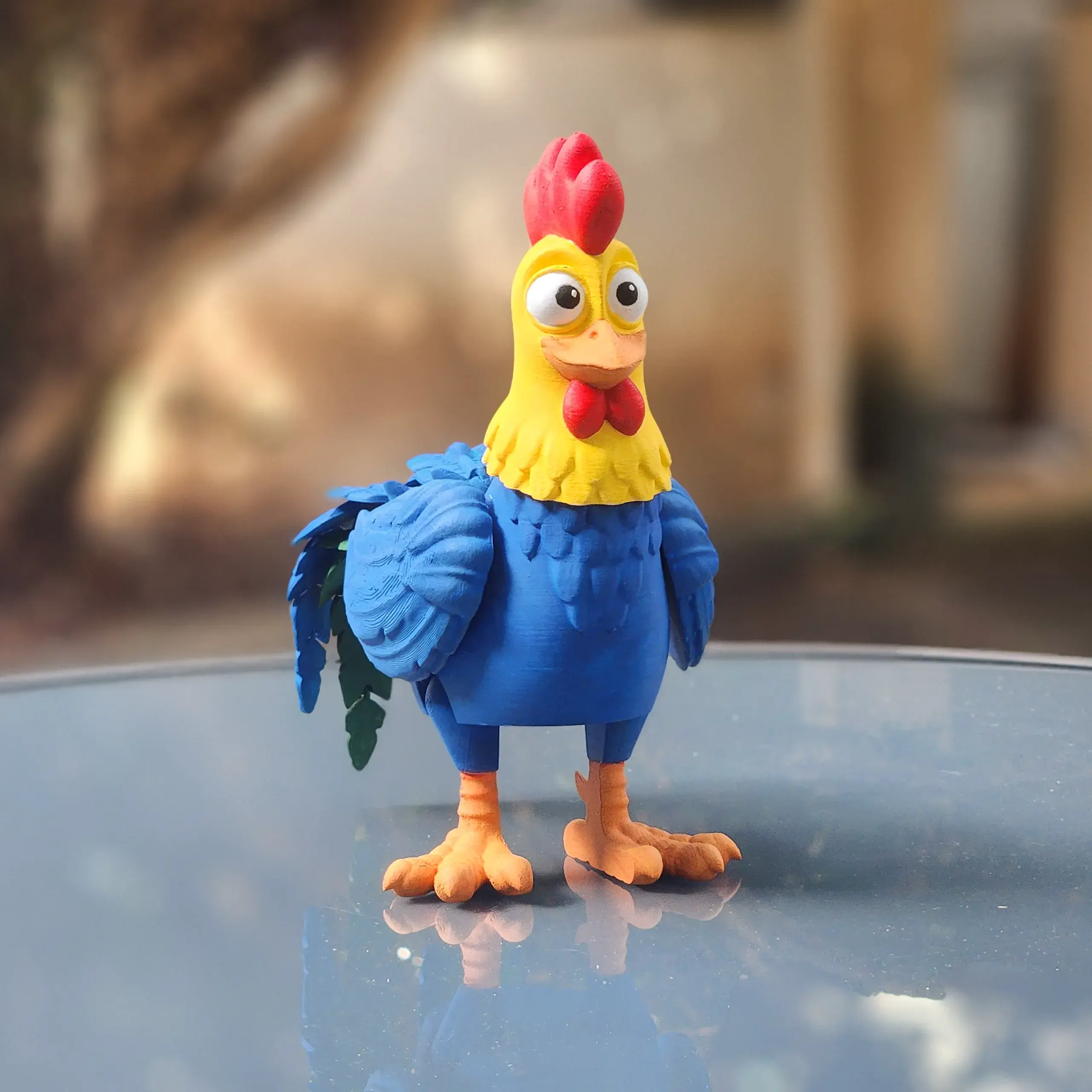Other STL Download - ROOSTER, FLEXI, ARTICULATED - 公雞、柔性、鉸接式by ROGI STUDIOS