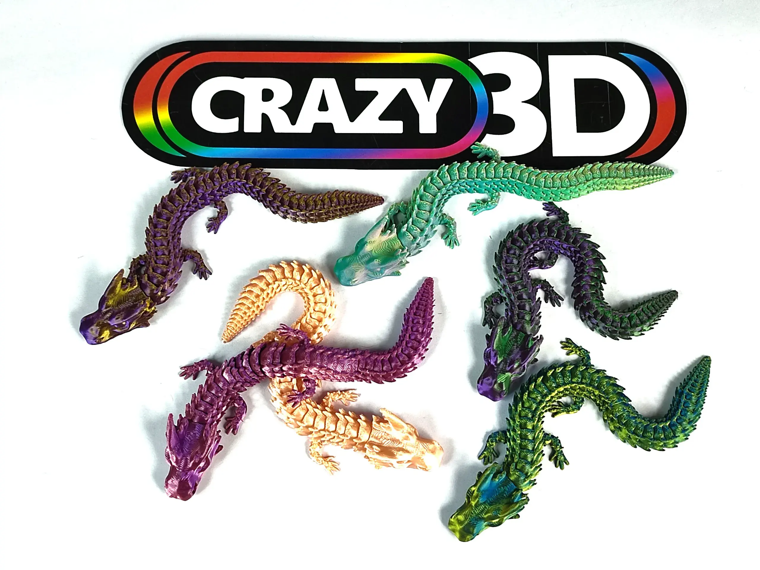 Other STL Download - Ultra articulated Dragon - small (normal ...