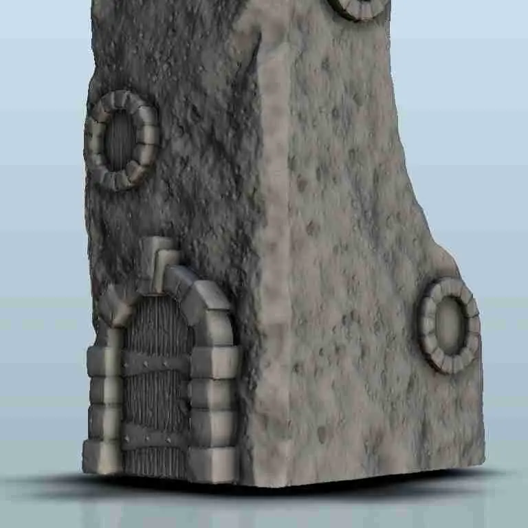 High tower with canons - miniatures warhammer 40k 40000 terr | 3D ...