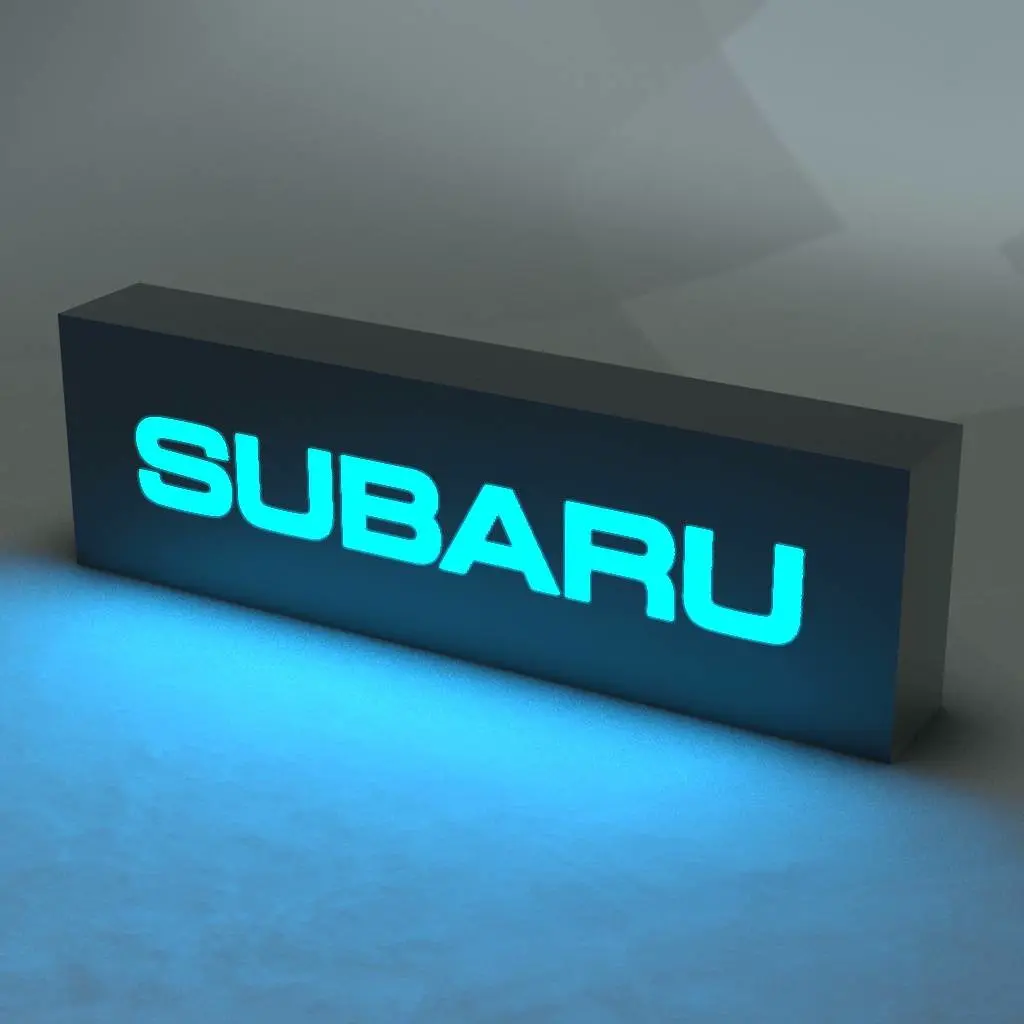 Other STL Download - SUBARU Logo Lamp Graphic Illuminatorby kaganproject