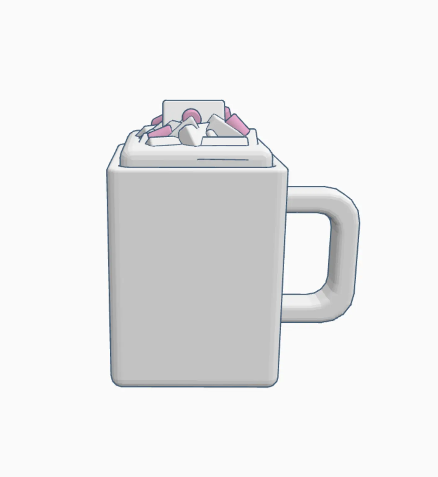 Sports & Exercise Equipment STL Download - Hot Chocolate Coin Bankby TyMux