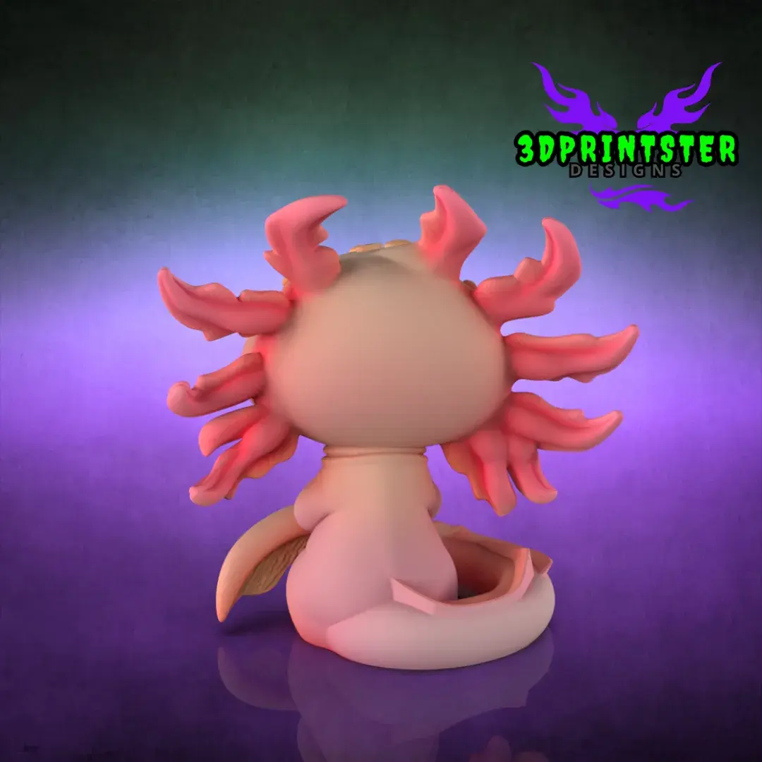 3D Printer Files | 3MF File | Axolotl | Creality Cloud