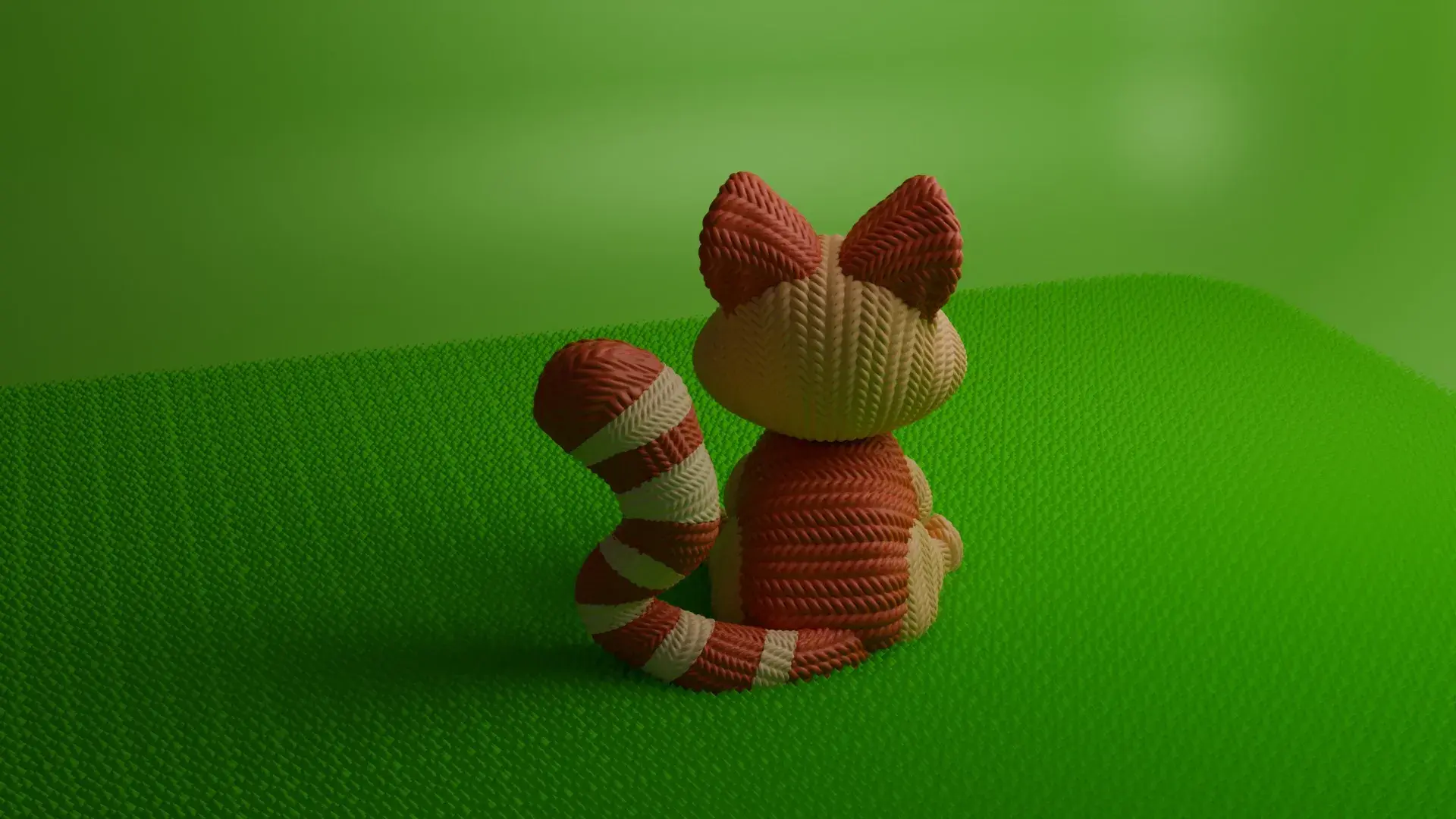 3D Printer Files | 3MF File | Crochet Chibi Ginger Panda | Creality Cloud