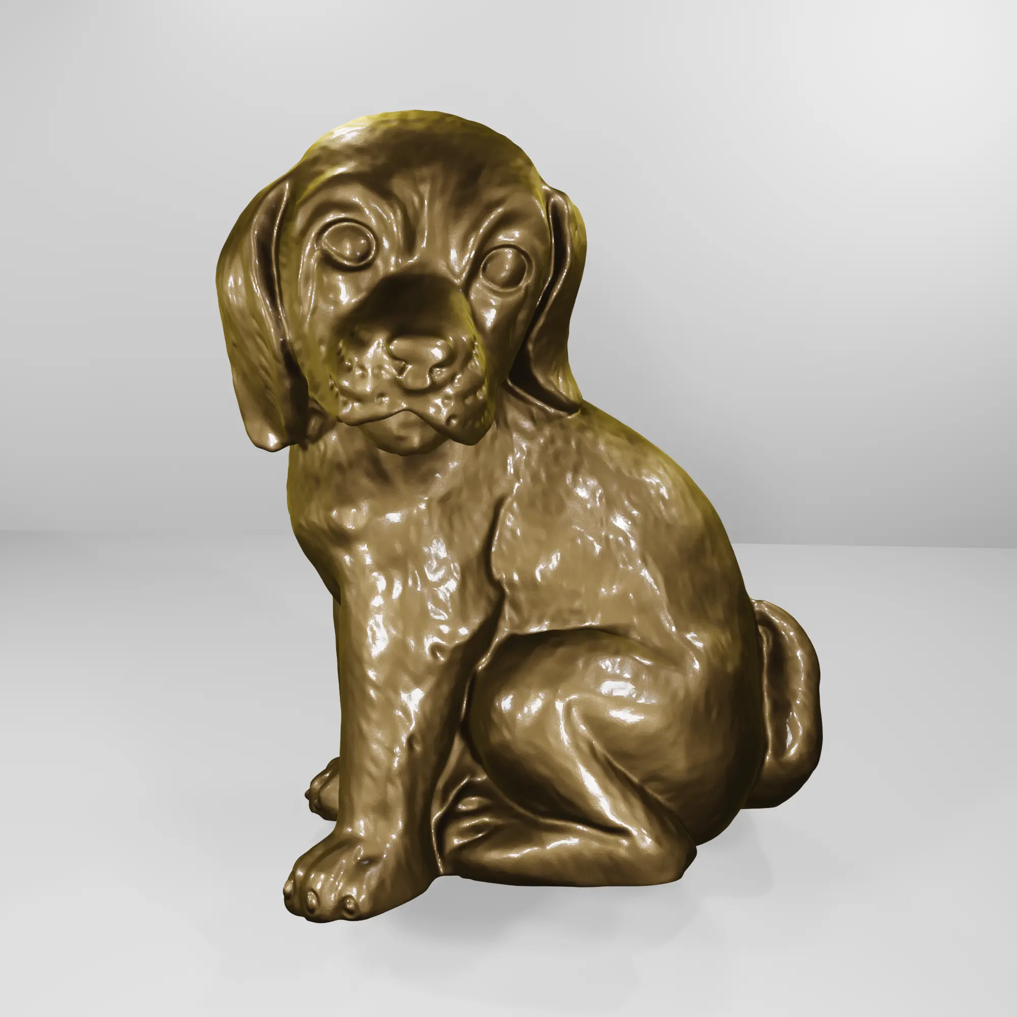 Characters & Creatures STL Download - beagle puppy dogby Motek3D