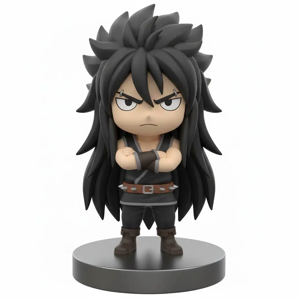 3D Printer Files | 3MF File | Gajeel chibi - fairy tail | Creality Cloud
