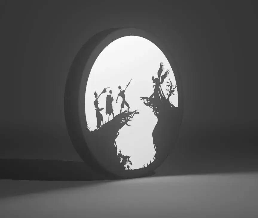 Free Home Decorations & Ornaments STL Download - Deathly-Hallows ...