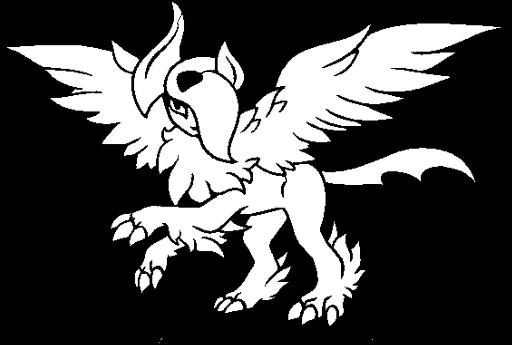 Free Other STL Download - Mega Absol stencilby SMT_M 🦊