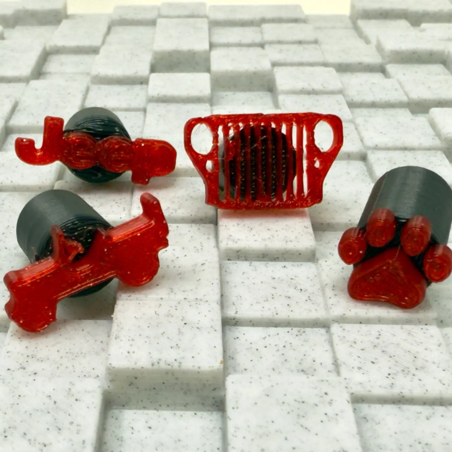 3D Printer Files | 3MF File | Tire valve caps | Creality Cloud