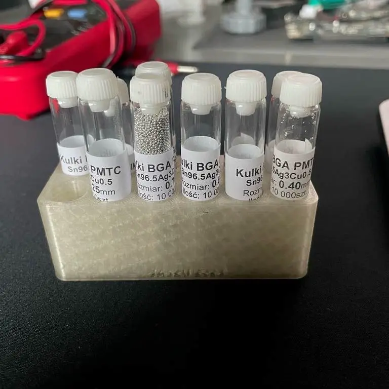 Free Other STL Download - reball bga stand ball solder box electronic ...