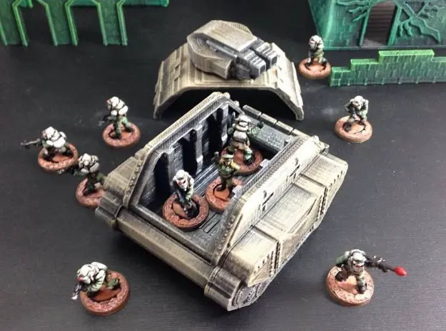 Gilgamesh Pattern Battle Tank (15mm scale) | 3D models download ...