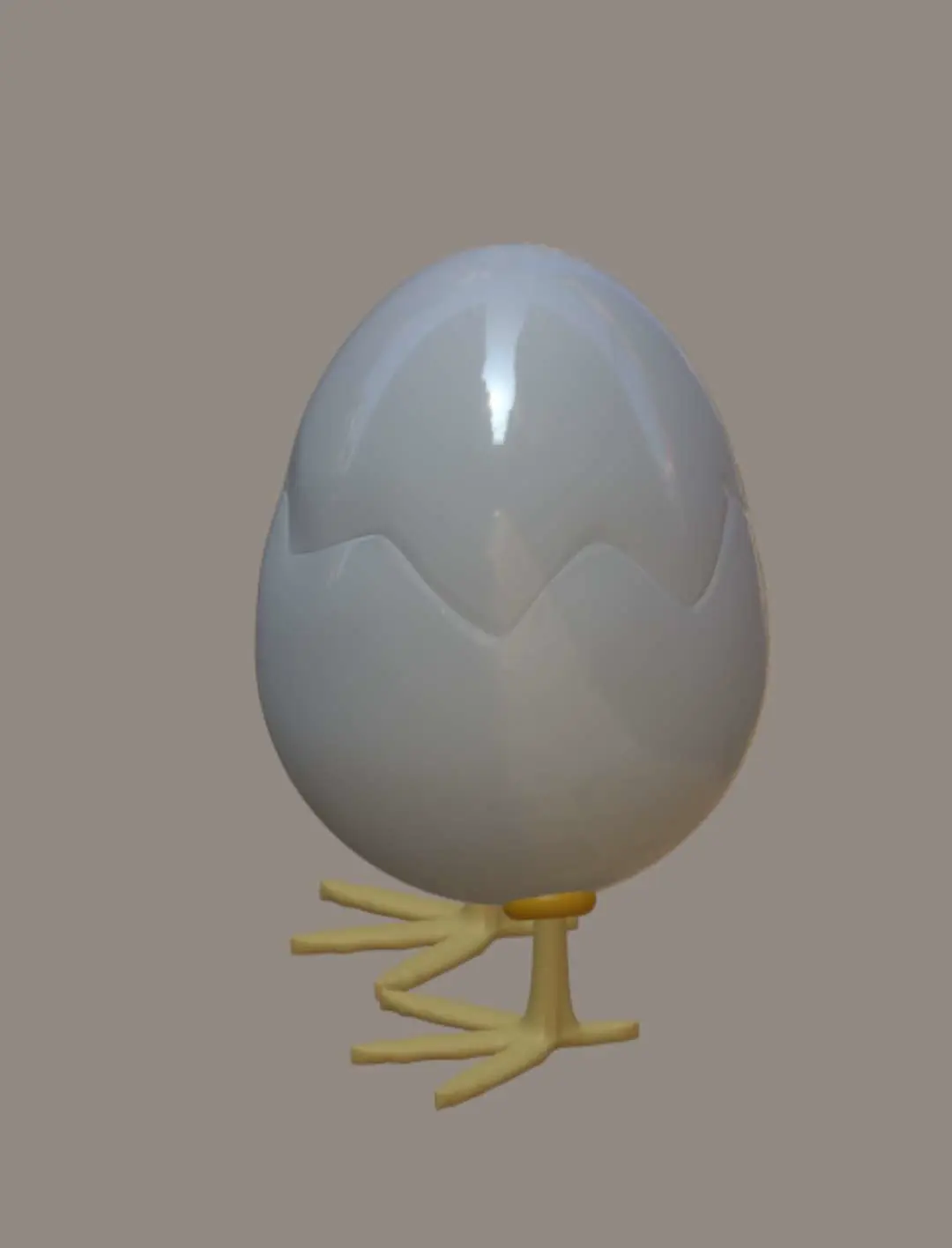 Other STL Download - egg with legs by malbel studio