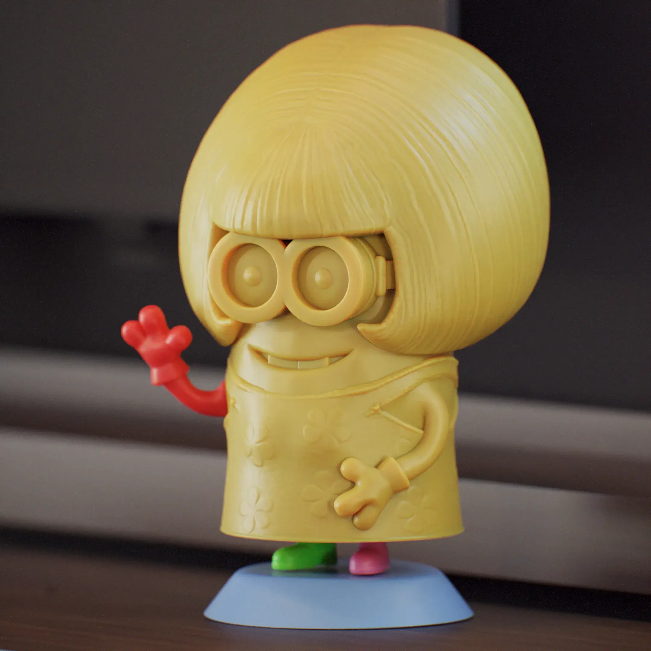 Characters & Creatures STL Download - Minion Mom 20cm tall to print by ...
