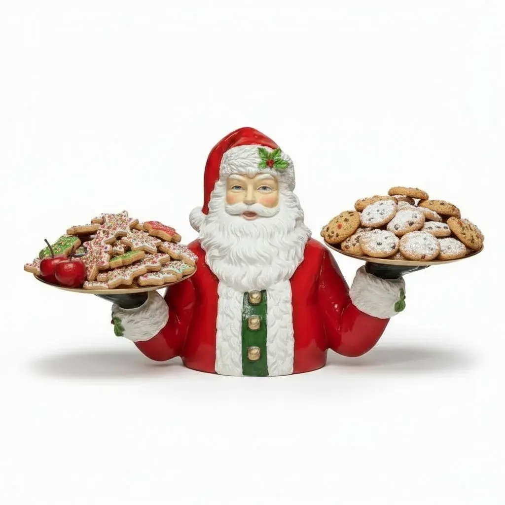 Home Decorations & Ornaments STL Download - Santa Claus Bust - Object ...