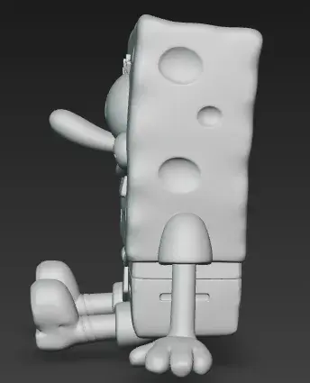 Characters & Creatures STL Download - SpongeBob SquarePants cartoonby ...