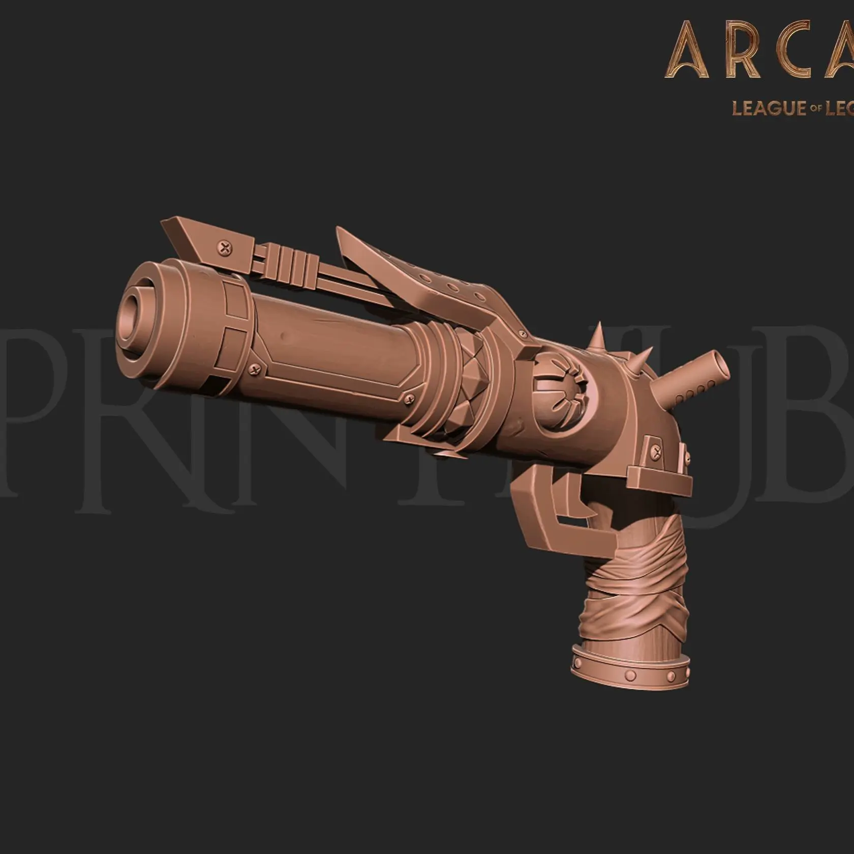 Cosplay STL Download - Jinx Zapper from Arcane Season 2 League of ...