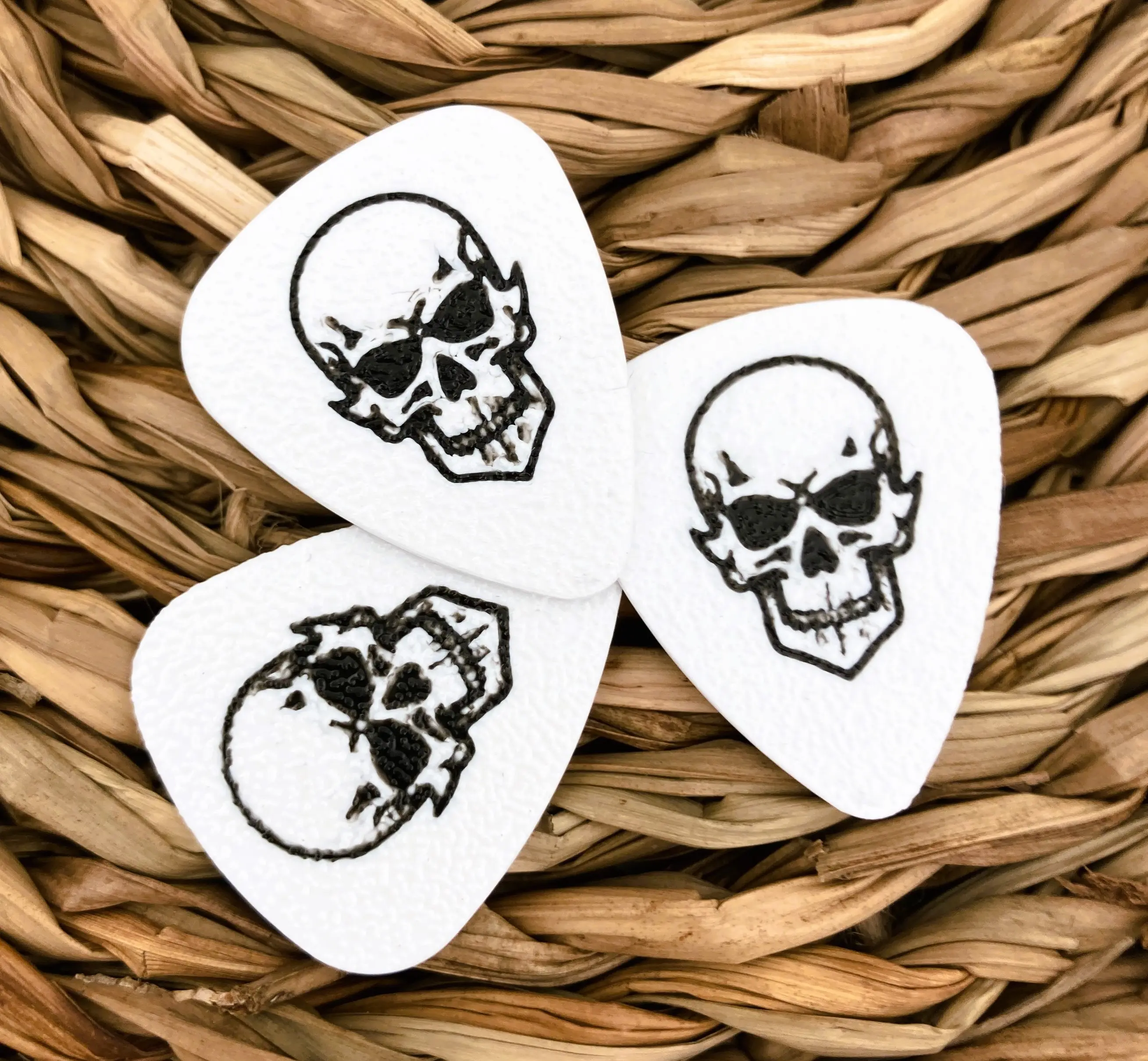 3D Printer Files | 3MF File | Guitar Pick 1mm / Pua de Guitarra de 1mm ...