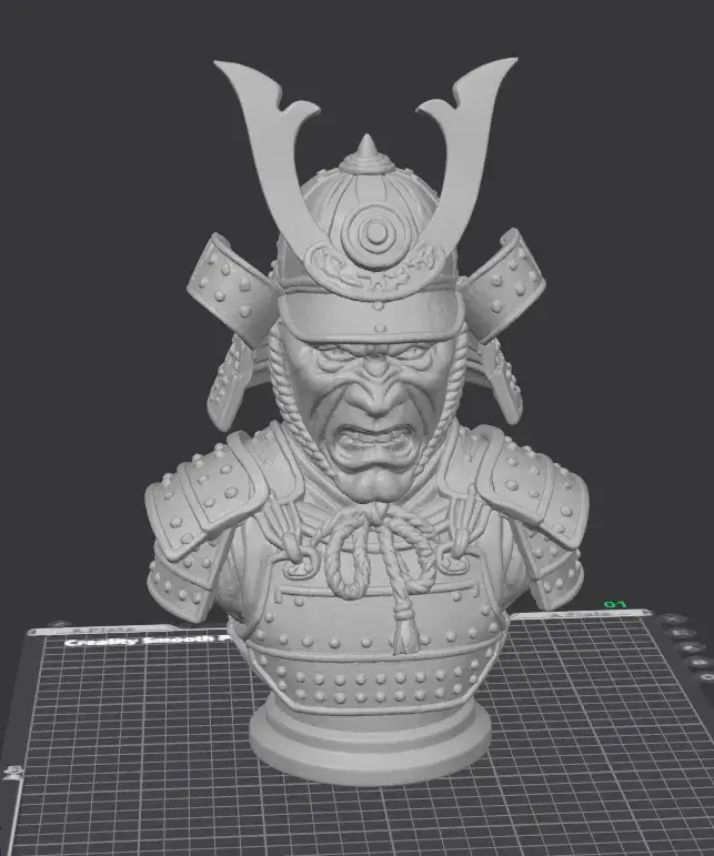 3D Printer Files | 3MF File | Samurai Warrior Bust – 3D Collectible ...