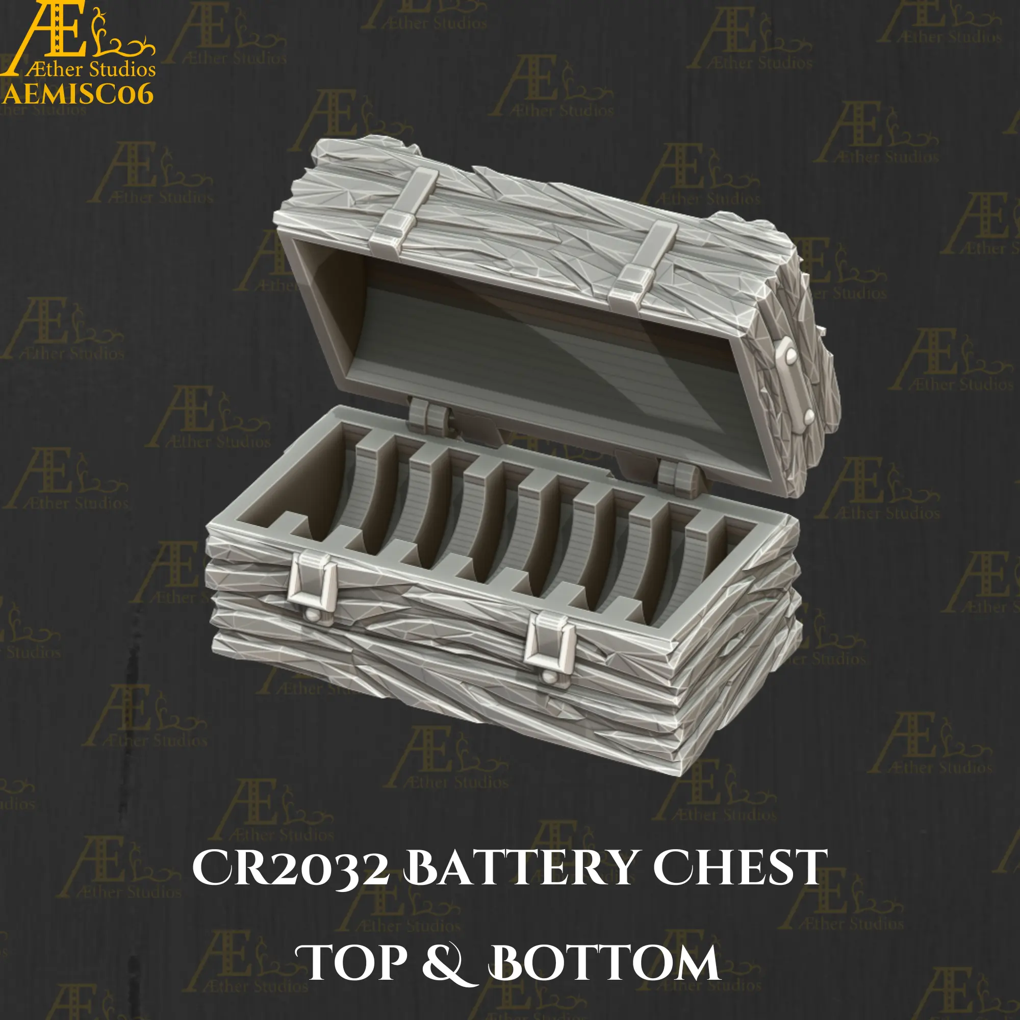 3d Printer Files 3mf File Aemisc06 Cr2032 Battery Case Creality