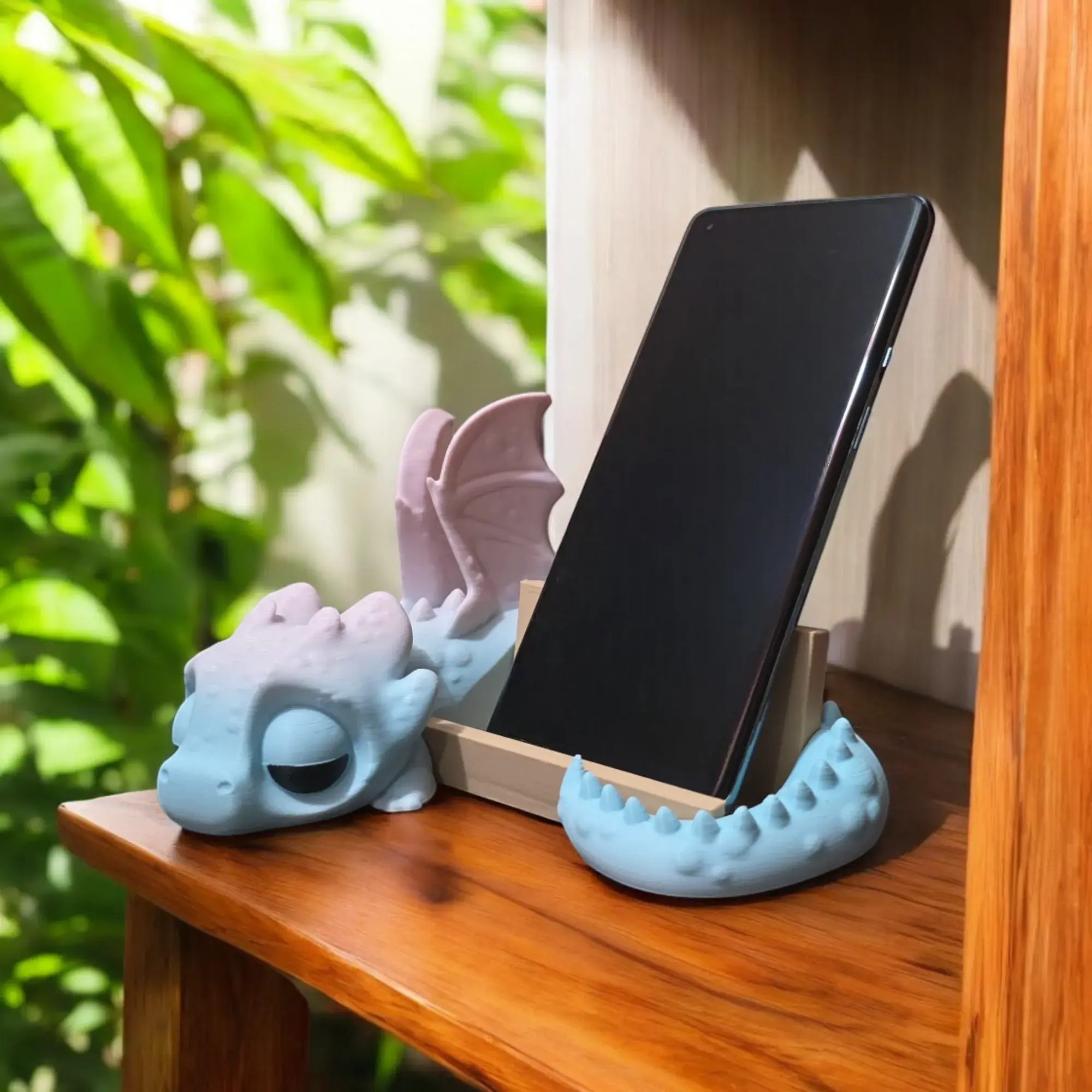Home Decorations & Ornaments STL Download - Dragon Phone Holder V2by ...
