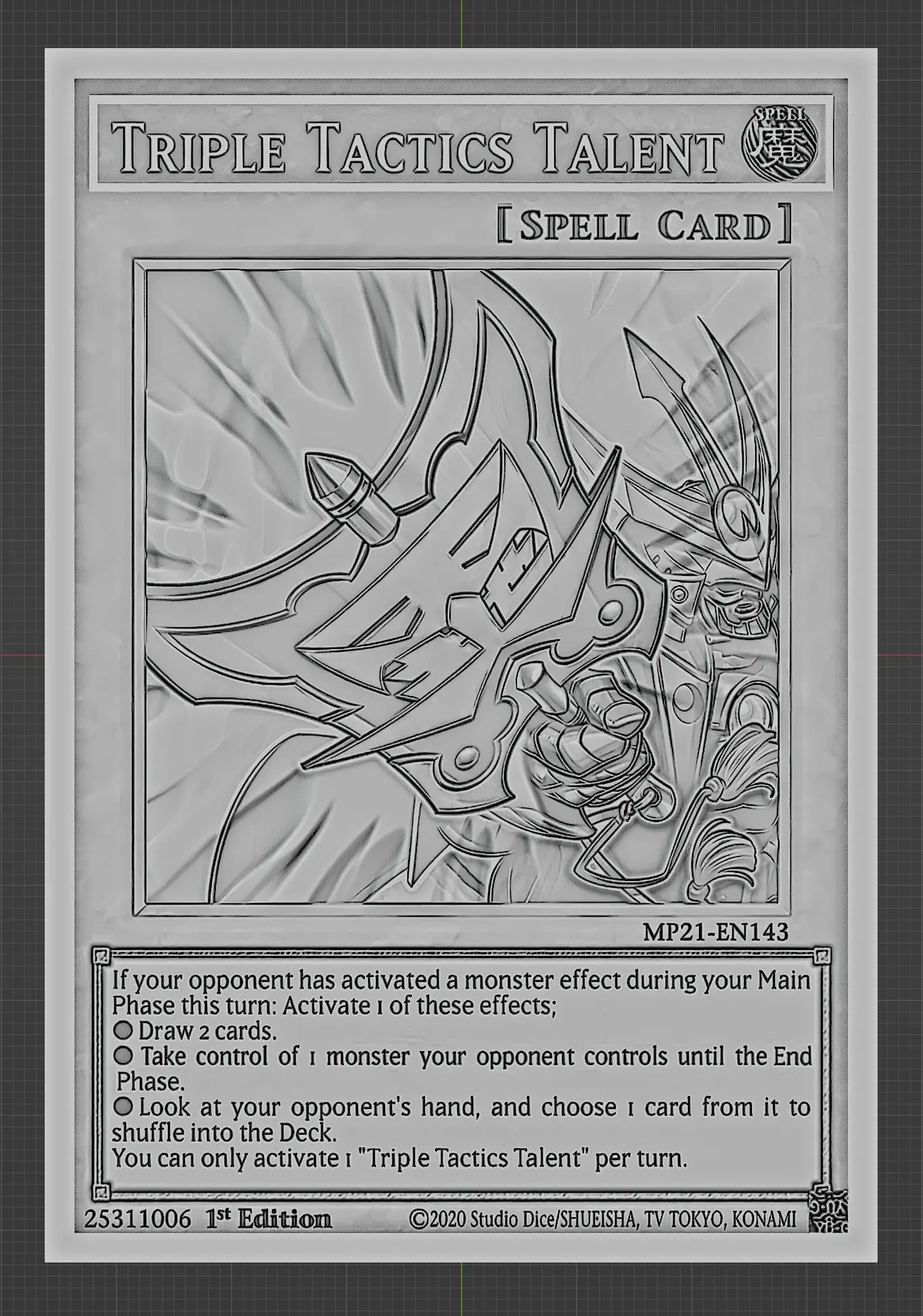 Free Board Games & Card Games STL Download - TRIPLE TACTICS TALENT ...