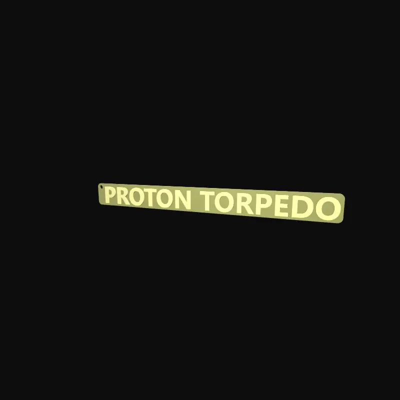 Free Personal Accessories STL Download - PROTON TORPEDO_ star wars ...