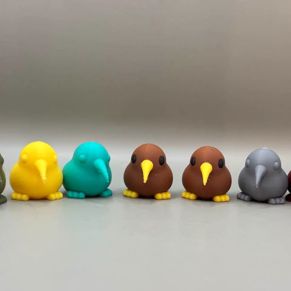 3D Printer Files | 3MF File | Kiwi the Chibi Bird – Round and ...