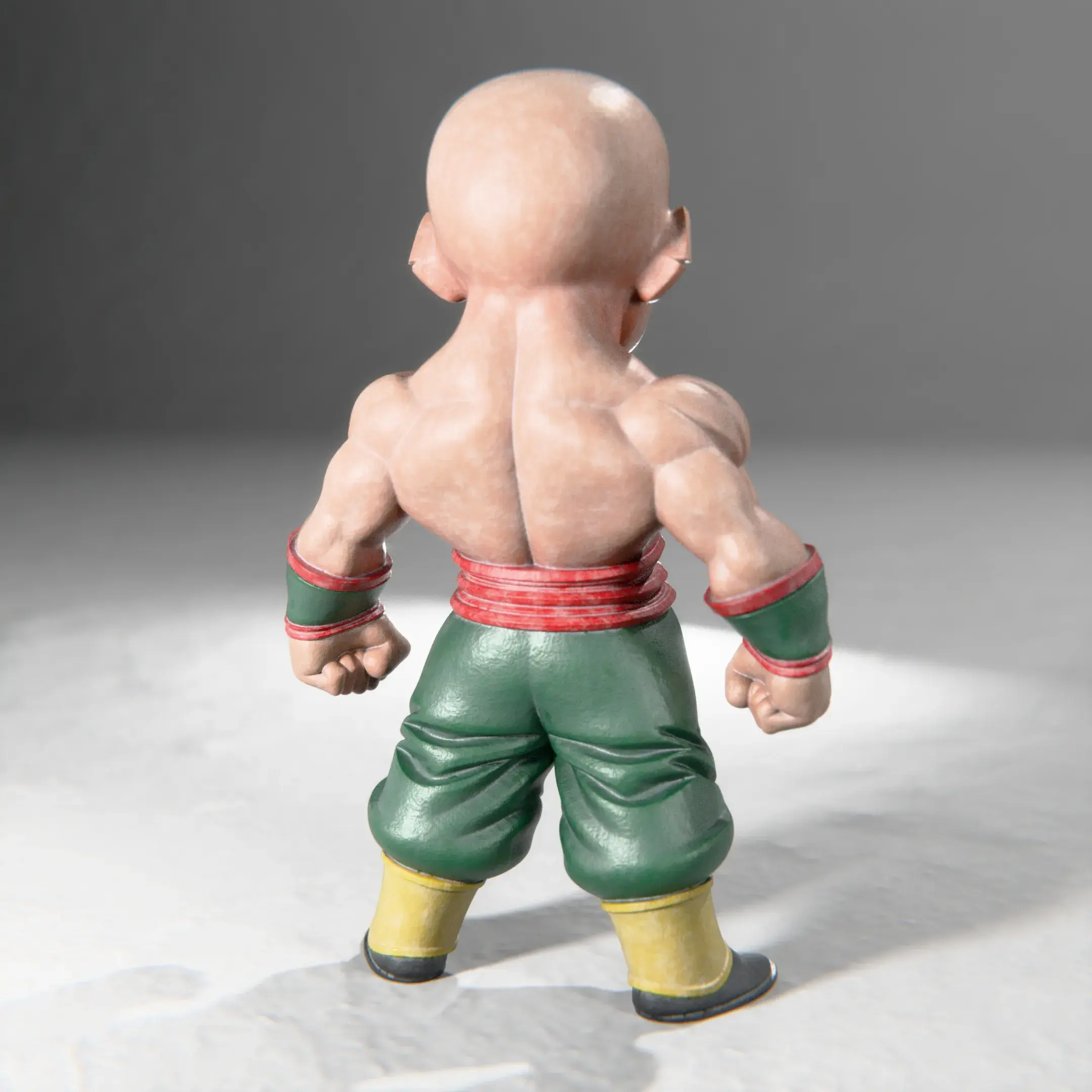 3D Printer Files | 3MF File | Ten Shinhan Dragon Ball Fan Art ...