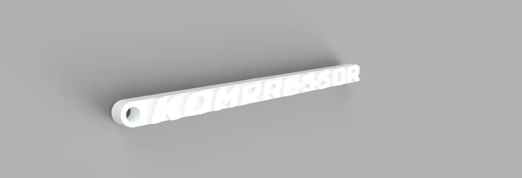 SLK 230 Compressor Key Chain Fob | 3D models download | Creality Cloud