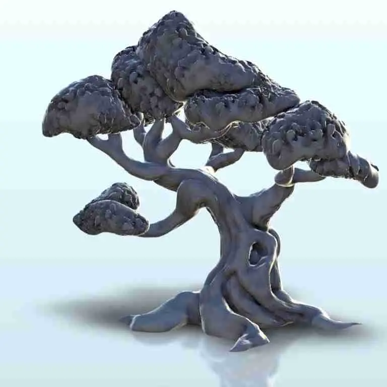 Big tree 1 - miniatures warhammer terrain scenery | 3D models download ...