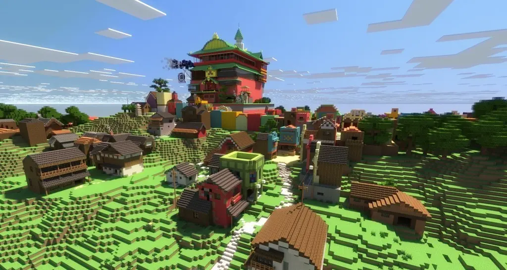Free Other STL Download - Minecraft Ghibliby Tiger1ar