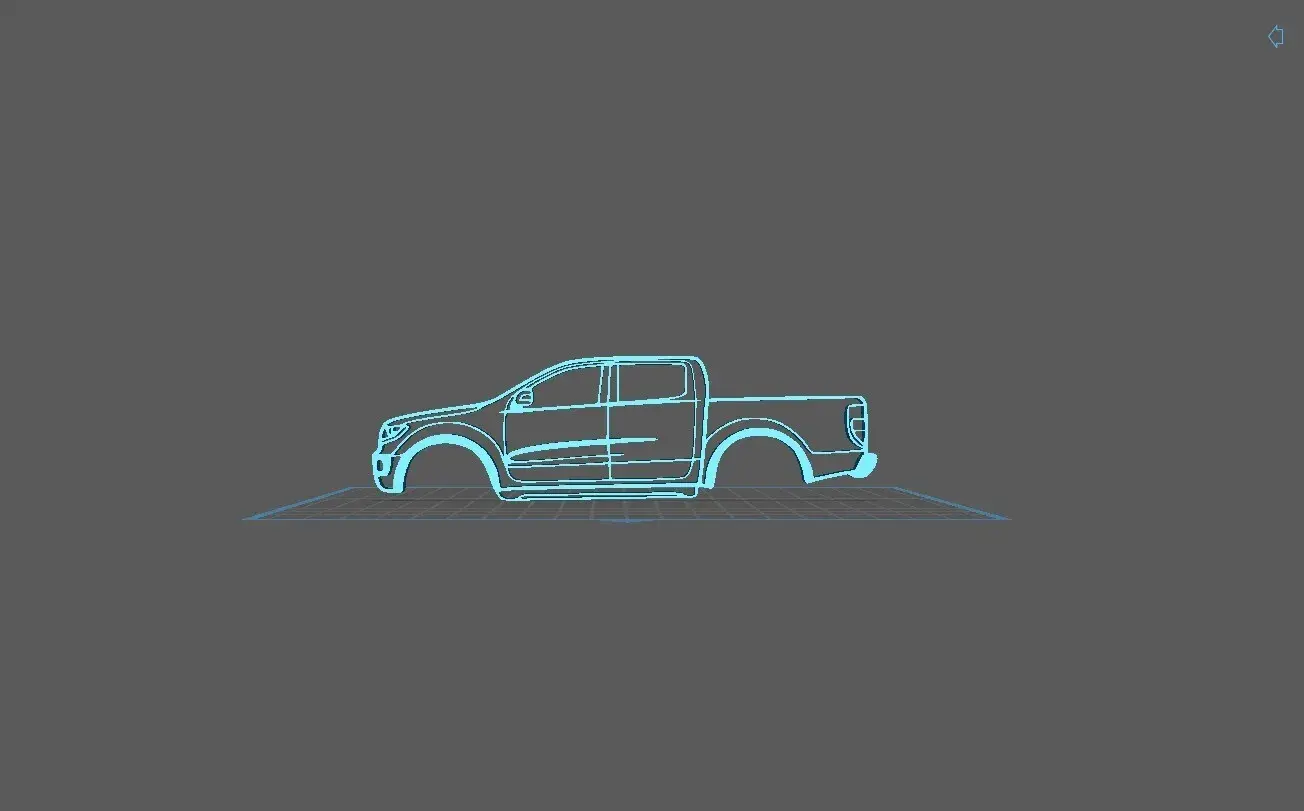 Vehicles & Machinery STL Descarga - Ford - Ranger 2019 - 3Decoplate