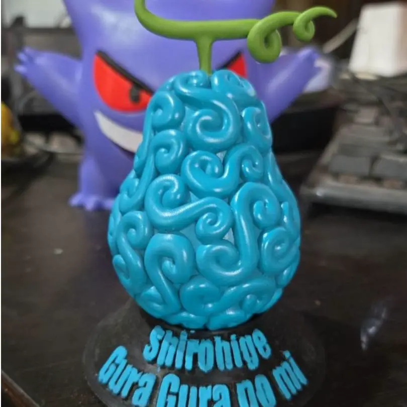 Characters & Creatures STL Download - One Piece Shirohige Devil Fruitby Runecraft3D