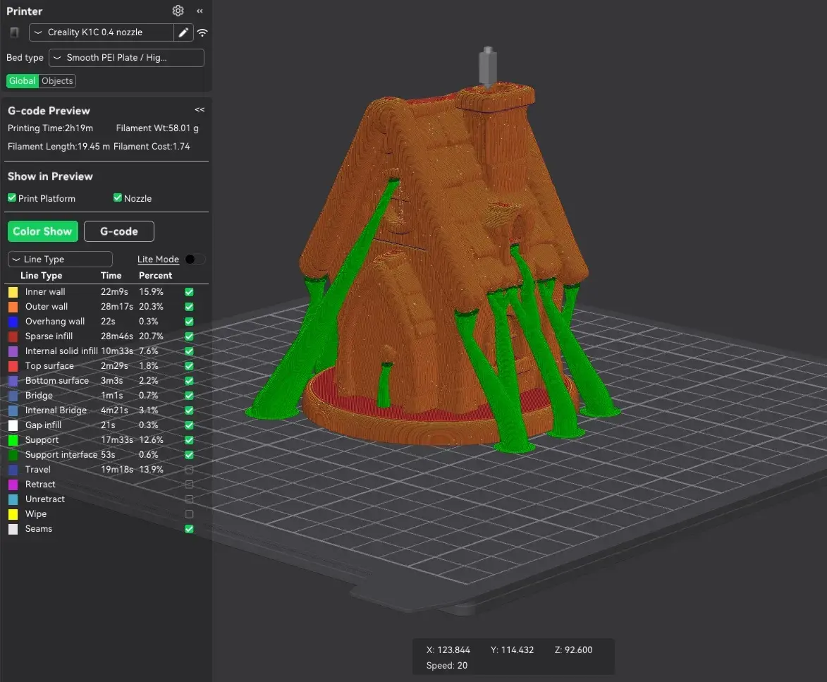 3D Printer Files | 3MF File | Fairy house #3 | Creality Cloud
