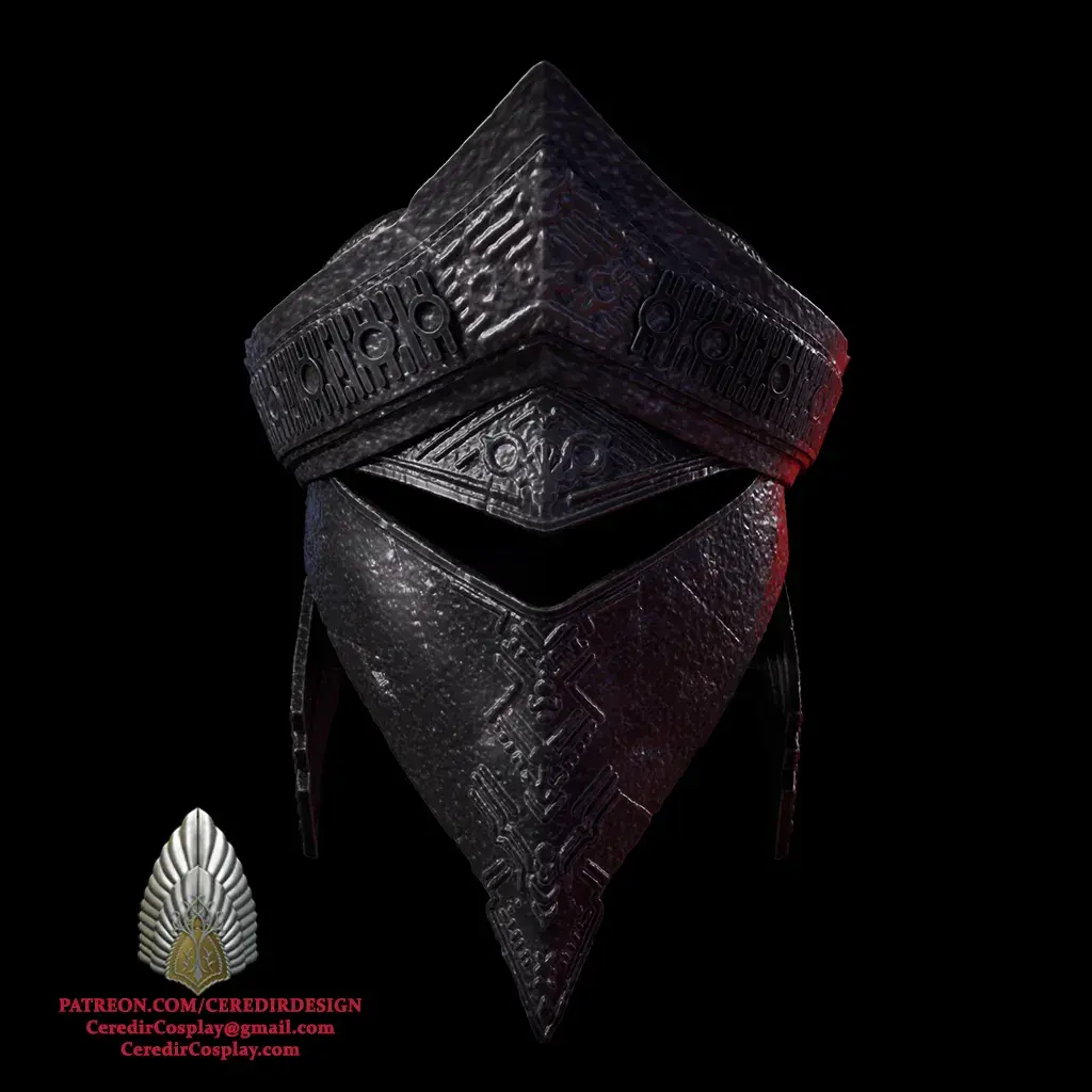 Cosplay STL Download - Ringwraith of Harad helmet lord of the rings 3D ...