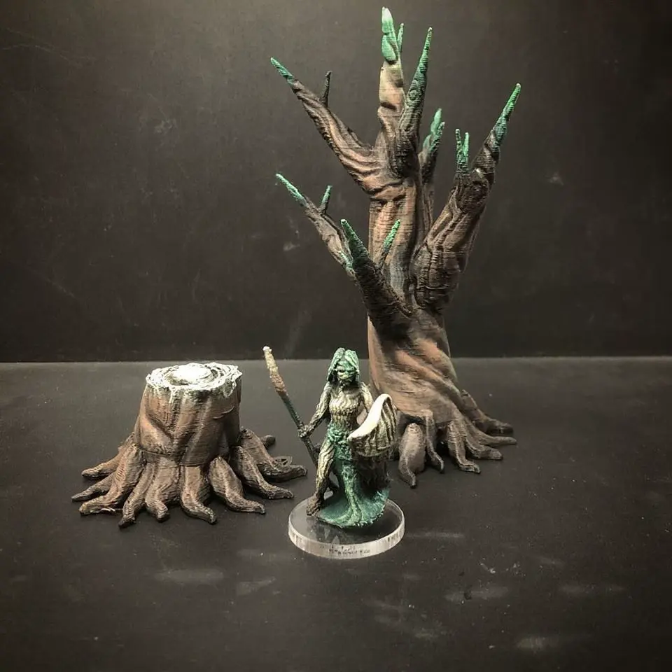 Free Props & Terrain STL Download - Dagger Trees (any scale)by SMT_M 🦊