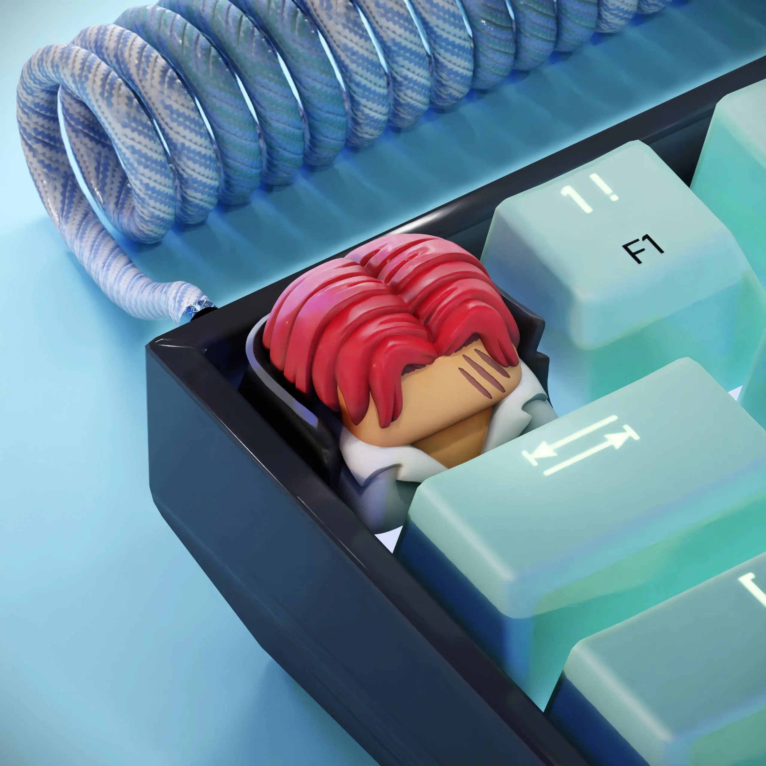 Miniature Games & Accessories STL Download - Shanks - One piece keycap ...