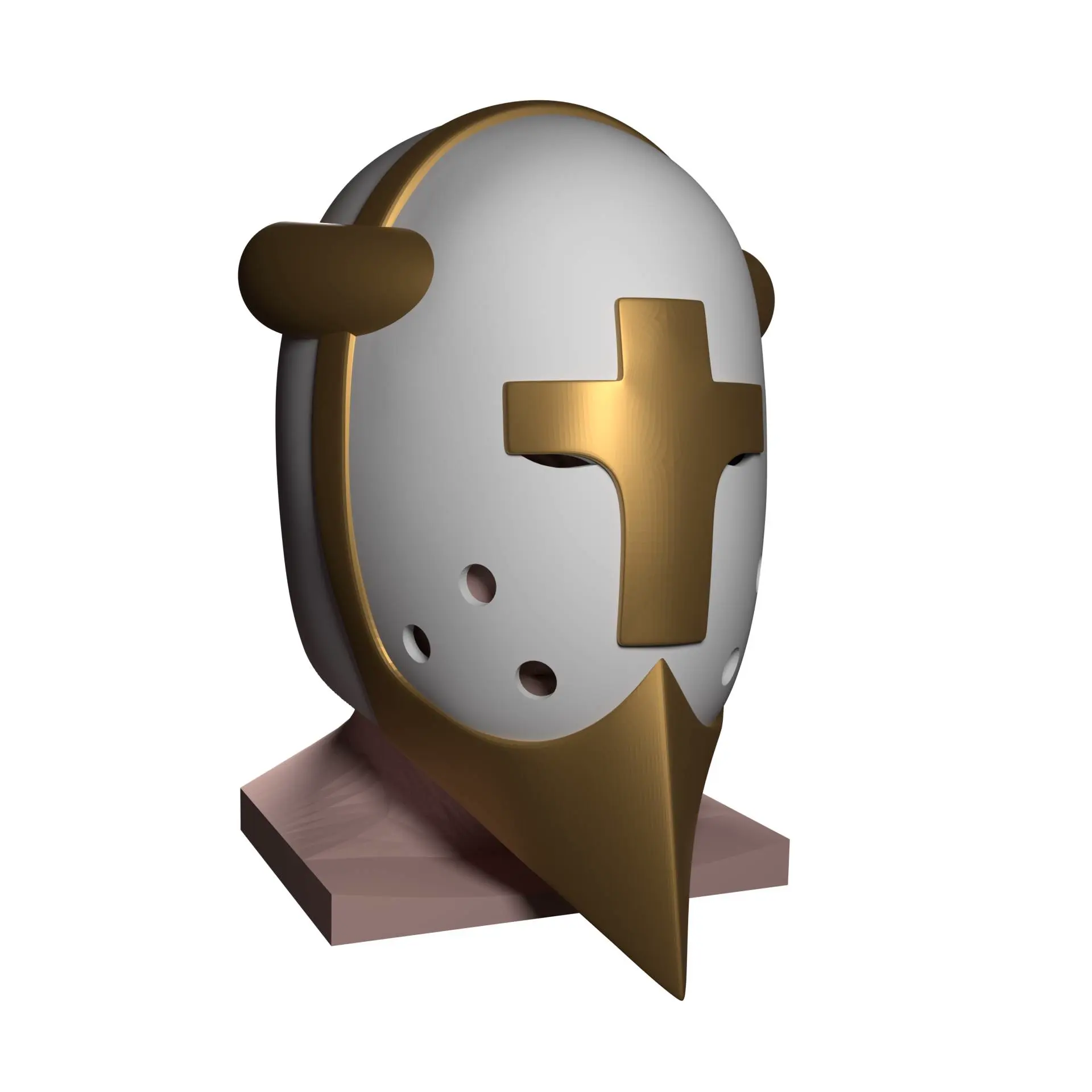 Free Cosplay STL Download - Ultrakill: Gabriel Helmet for Cosplayby ...