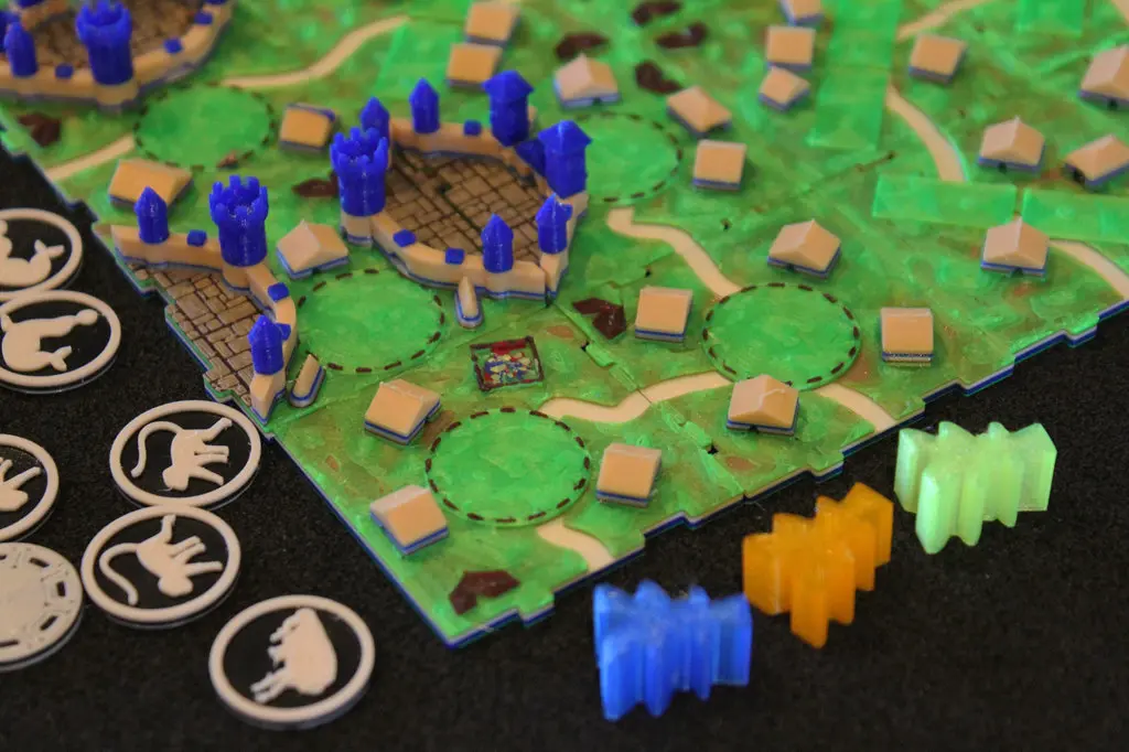Archivos de impresora 3D | Archivo 3MF | Juego RifRaf 3D Carcassonne ...